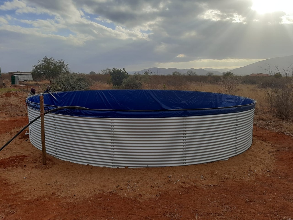 Smart Tank Express - 103 / 143 000L 7.40m ø x 3.32H [DIY] | Aquadam